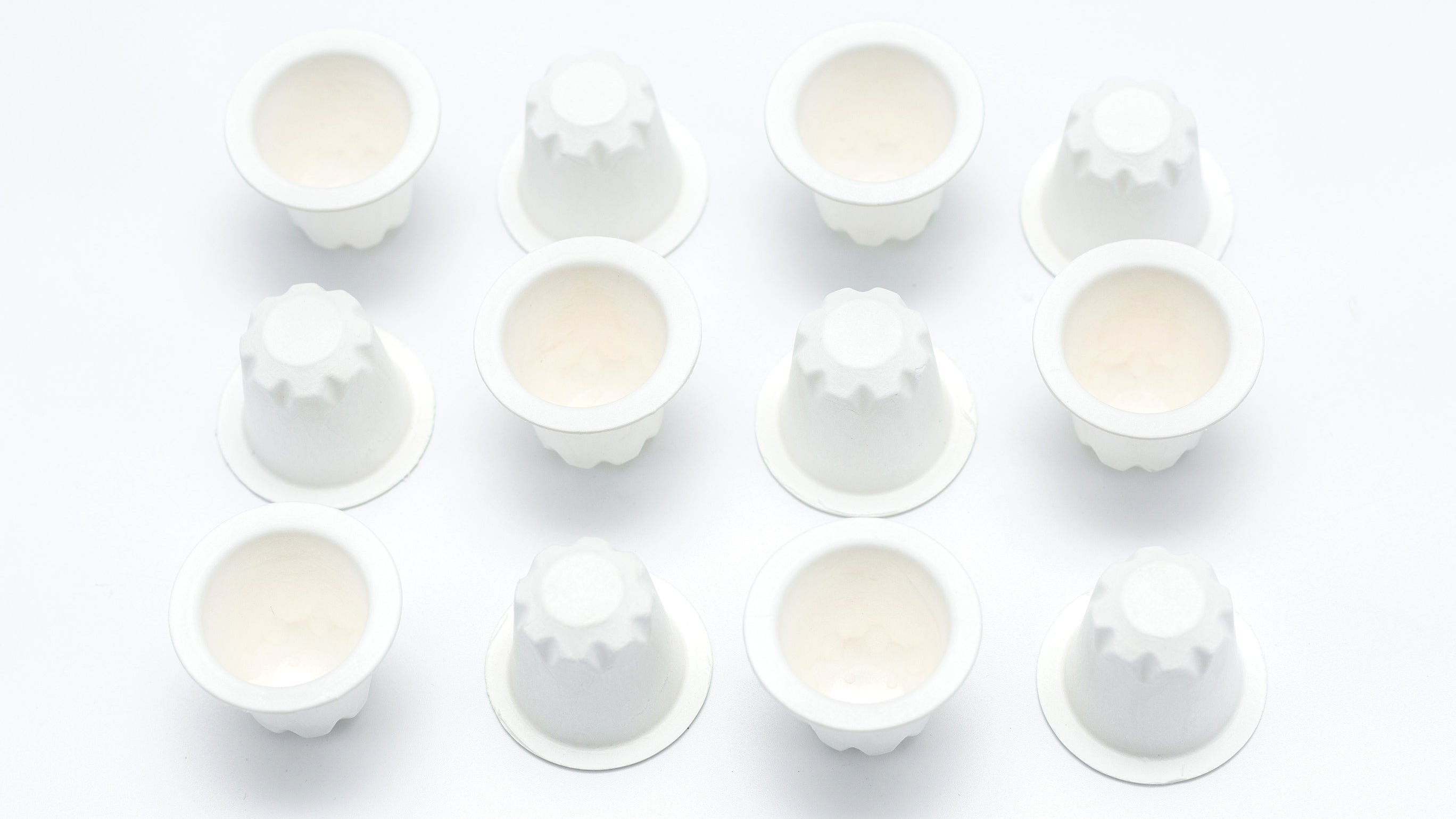 Biodegradale Paper Based Empty Coffee Package Pods – Sugarcane Pulp ...