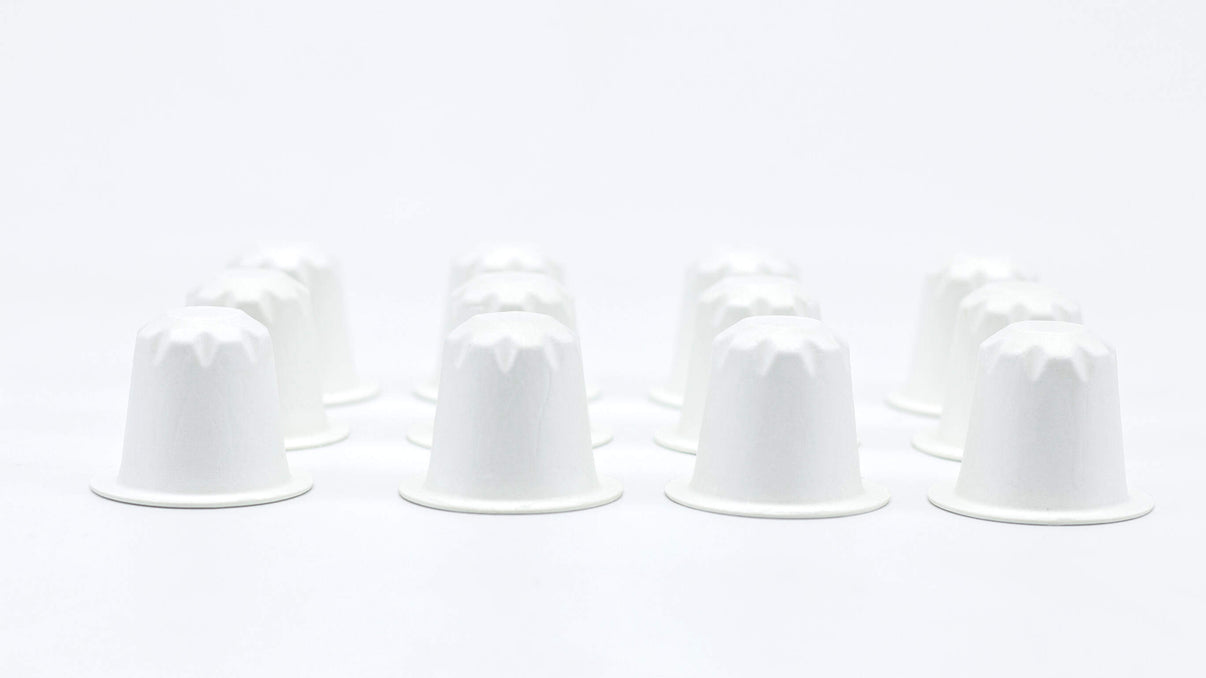 Bagasse Paper Coffee Pods Without Coating – Sugarcane Pulp Empty Coffee ...
