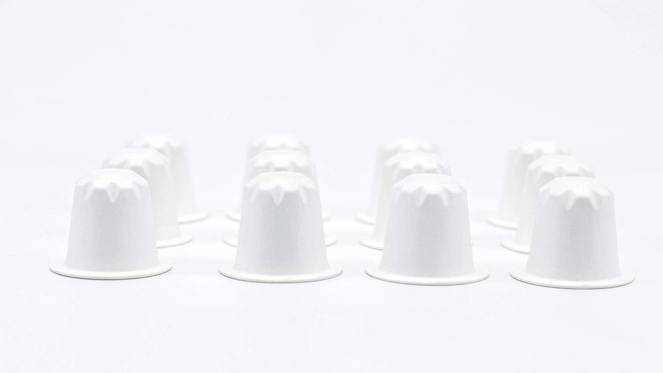 Bagasse Paper Coffee Pods Without Coating – Sugarcane Pulp Empty Coffee ...