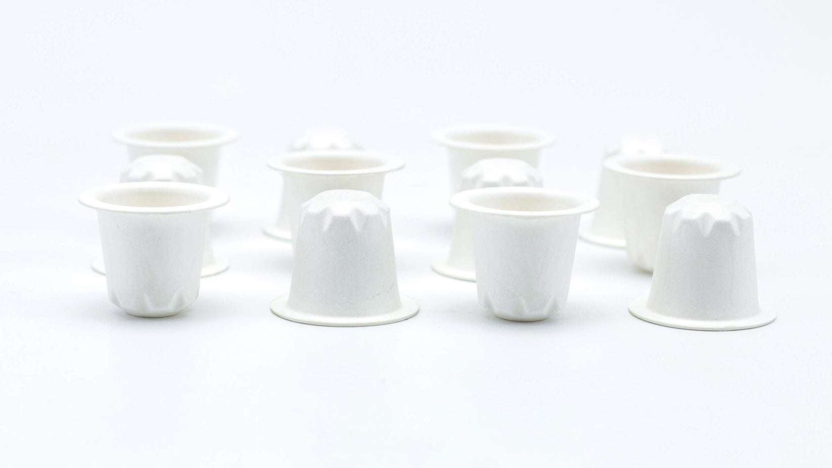Bagasse Paper Coffee Pods Without Coating – Sugarcane Pulp Empty Coffee ...