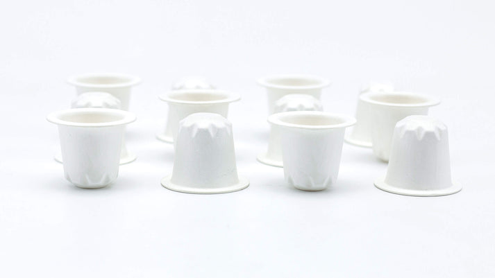 Bagasse Paper Coffee Pods Without Coating – Sugarcane Pulp Empty Coffee ...