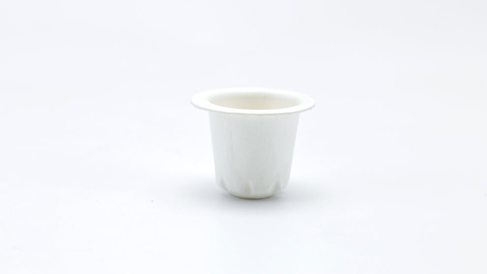 Bagasse Paper Coffee Pods Without Coating – Sugarcane Pulp Empty Coffee ...